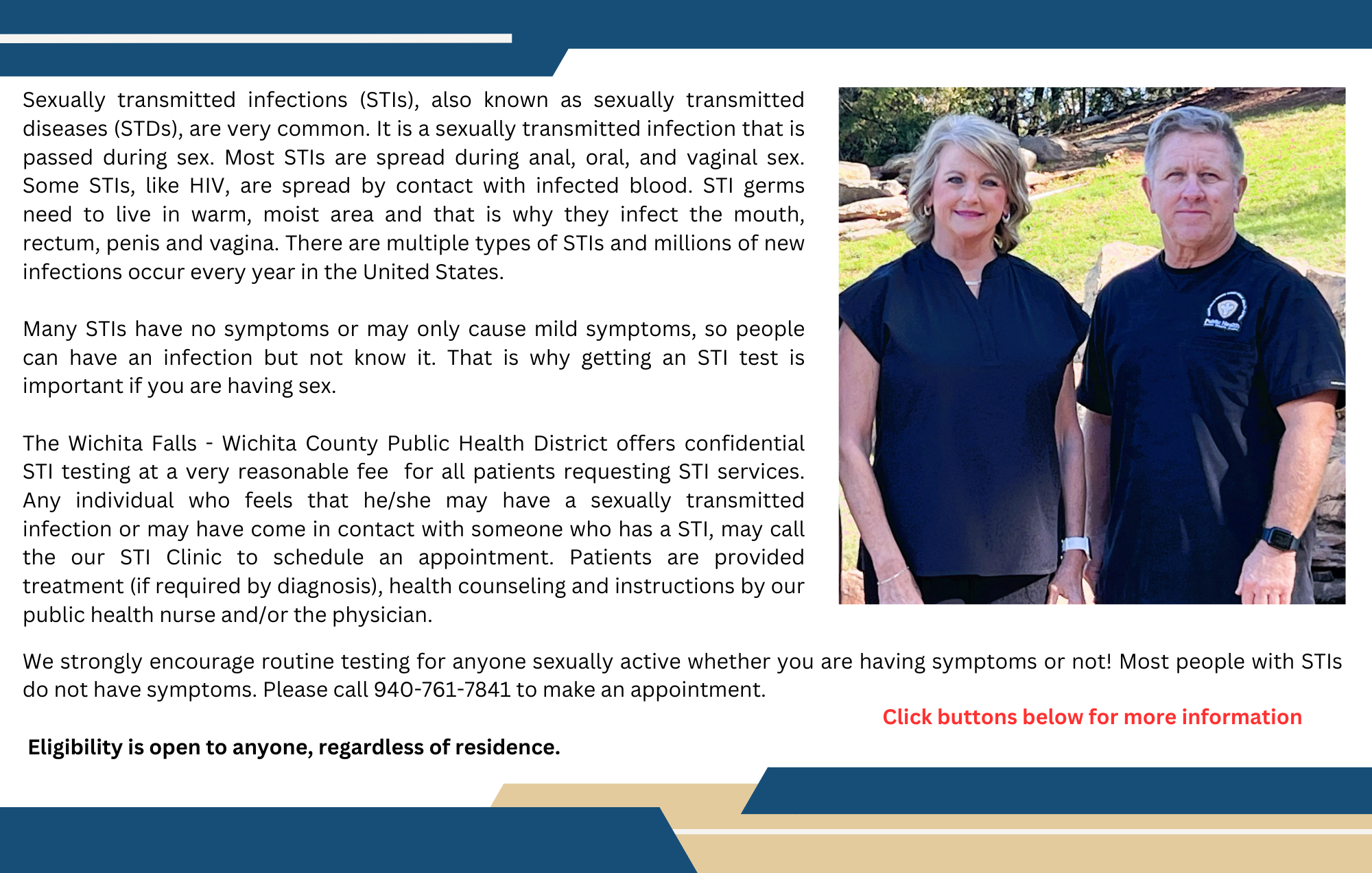 Sexually Transmitted Infections | Wichita Falls, TX - Official Website